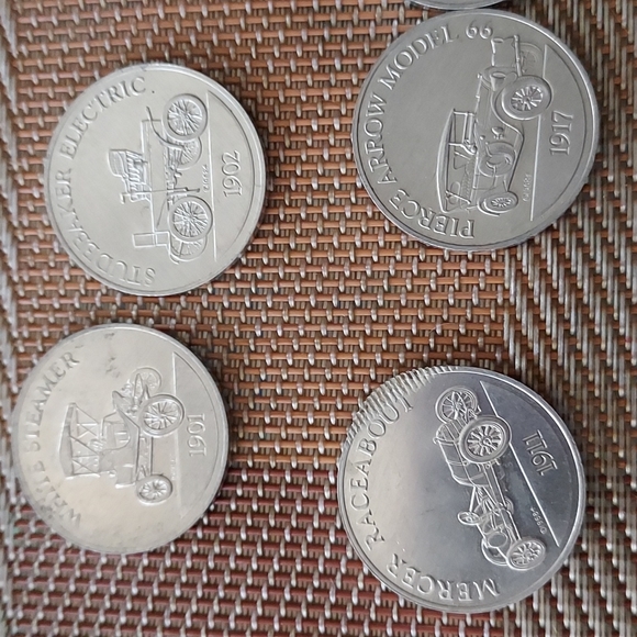 Vintage Sunoco Antique Car Coin Series | Toys | Vintage Set Of 3 Sunoco ...